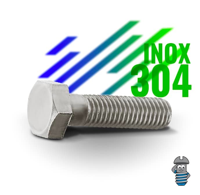 Tornillo Hexagonal Inoxidable 304 5 16 X 4 La Casa De Los Tornillos Tornillo Hexagonal Inoxidable 304 5 16 X 4 La Casa De Los Tornillos