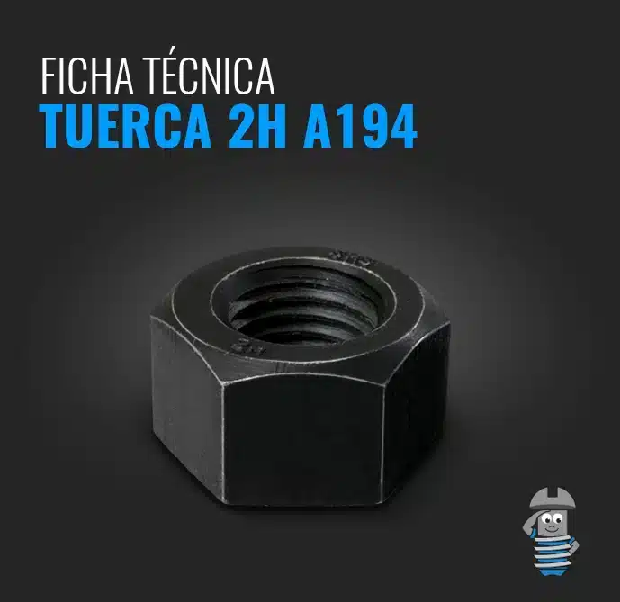 Ficha Técnica Tuerca 2H - La Casa de los Tornillos